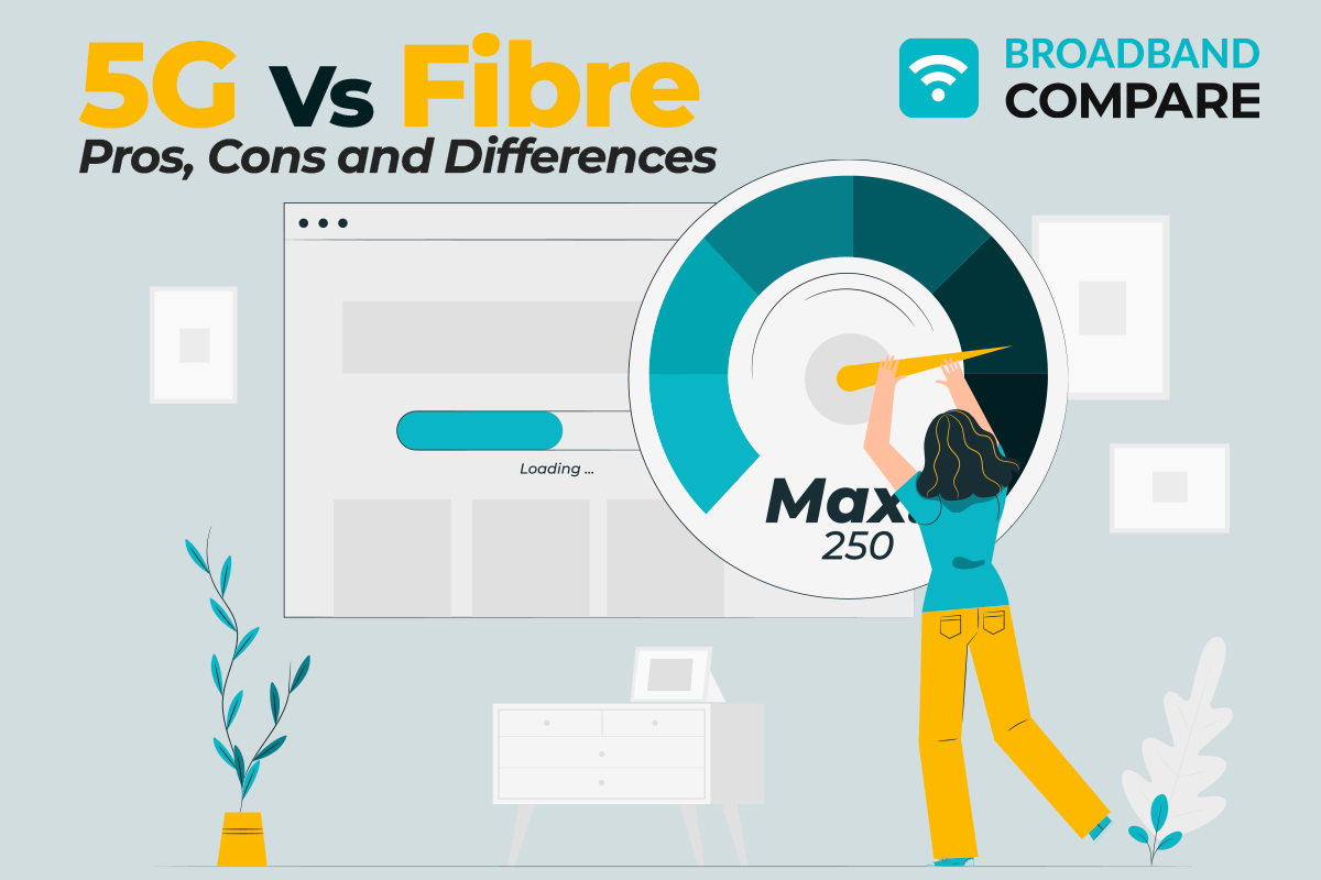 5G Vs Fibre: Pros, Cons and Differences | Broadband Compare