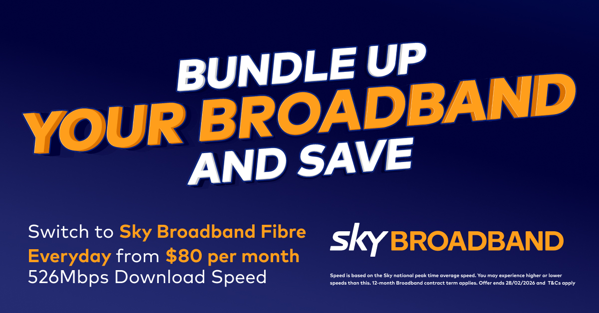 Bundle Broadband. Save Every Month